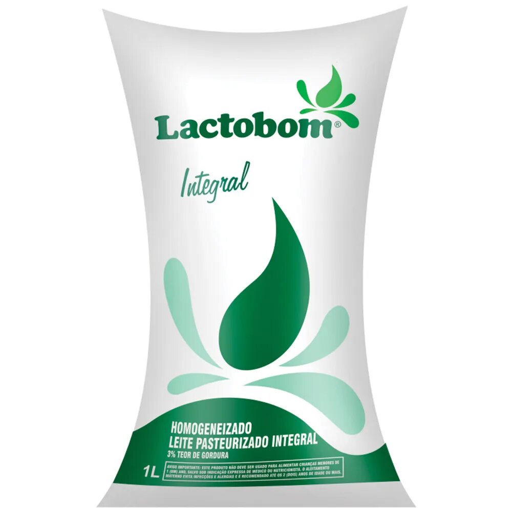 Leite Integral Lactobom Saco 1L