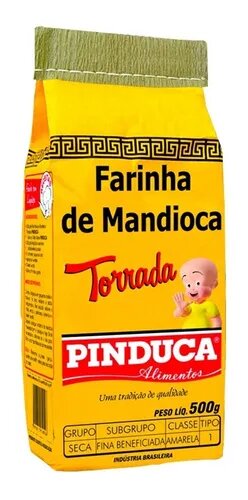 Farinha de Mandioca Torrada Pinduca 500g