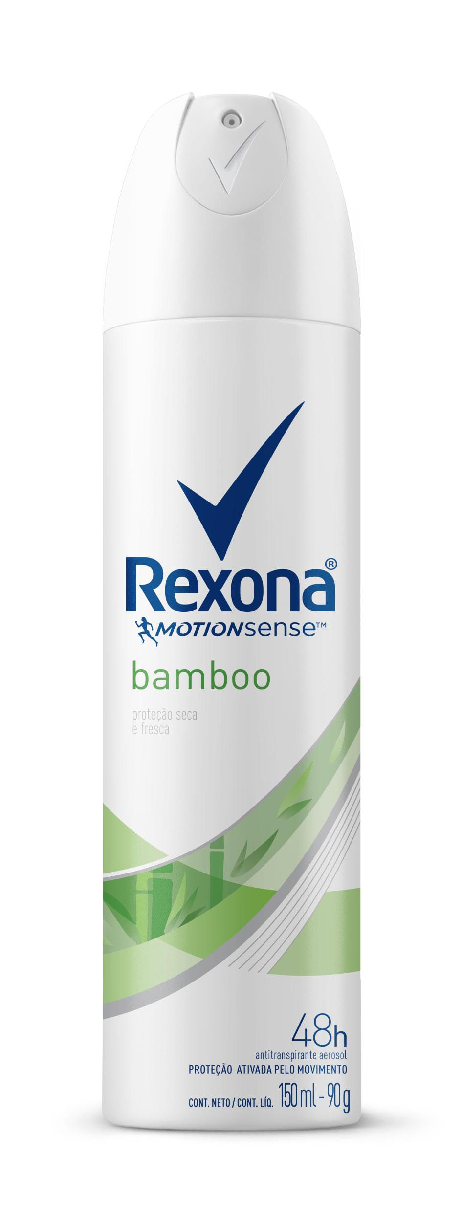 Desodorante Aerosol Feminino Rexona Bamboo 72 horas 150ml Desodorante Aerosol Feminino Rexona Bamboo 72 horas 150ml