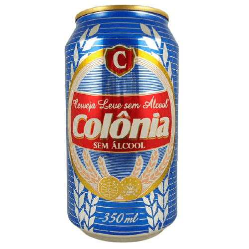 Cerveja Colônia Pilsen sem Álcool 350ml Lata
