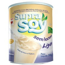 Alimento em Pó Light sem Lactose Supra Soy Lata 300g