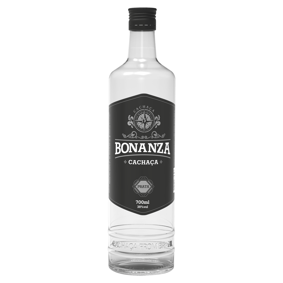 Cachaça Prata Bonanza 700ml