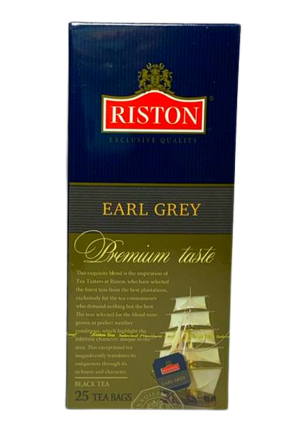 Chá Earl Grey Premium Taste Riston 37,5g