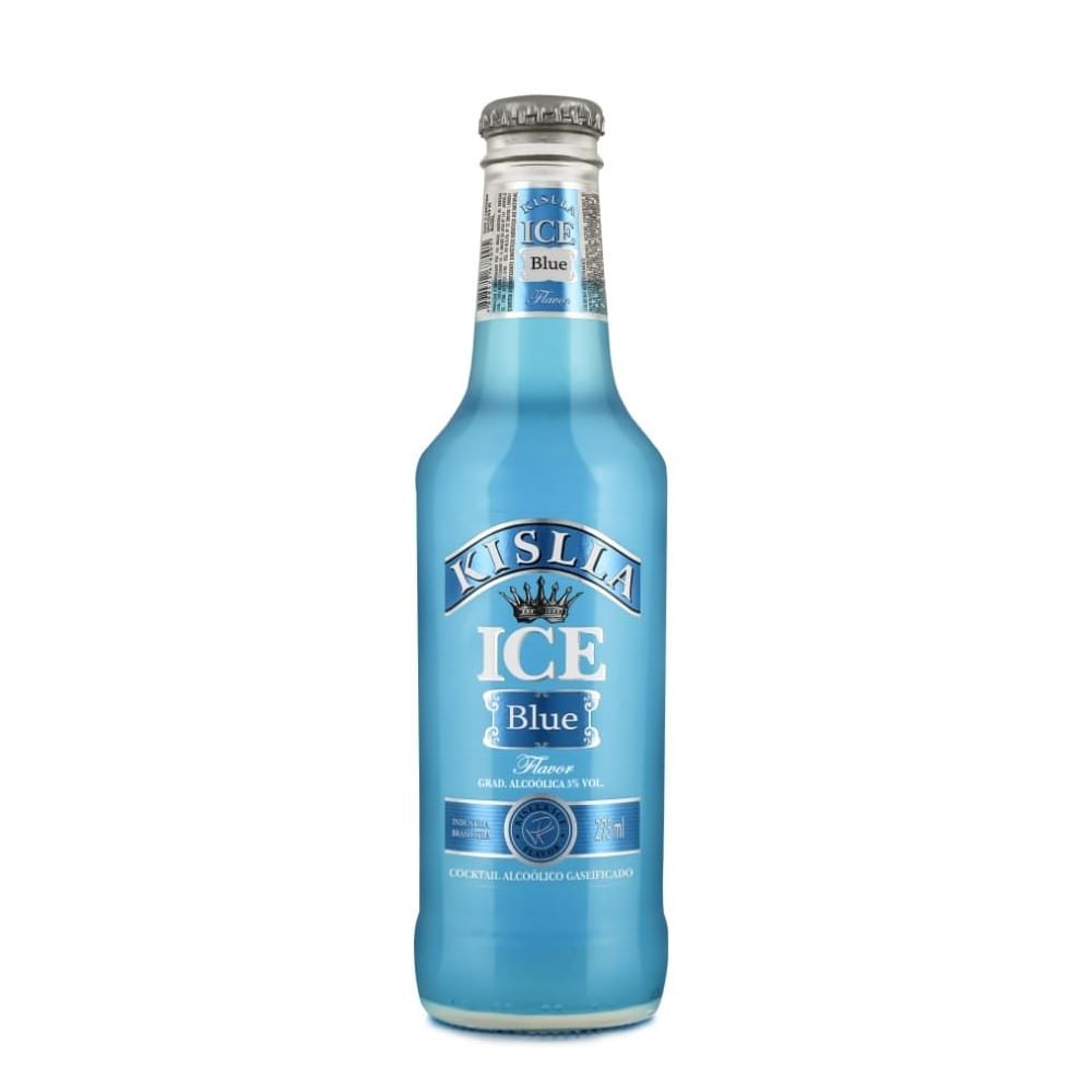 Bebida Ice Blue Kislla Vidro 275ml