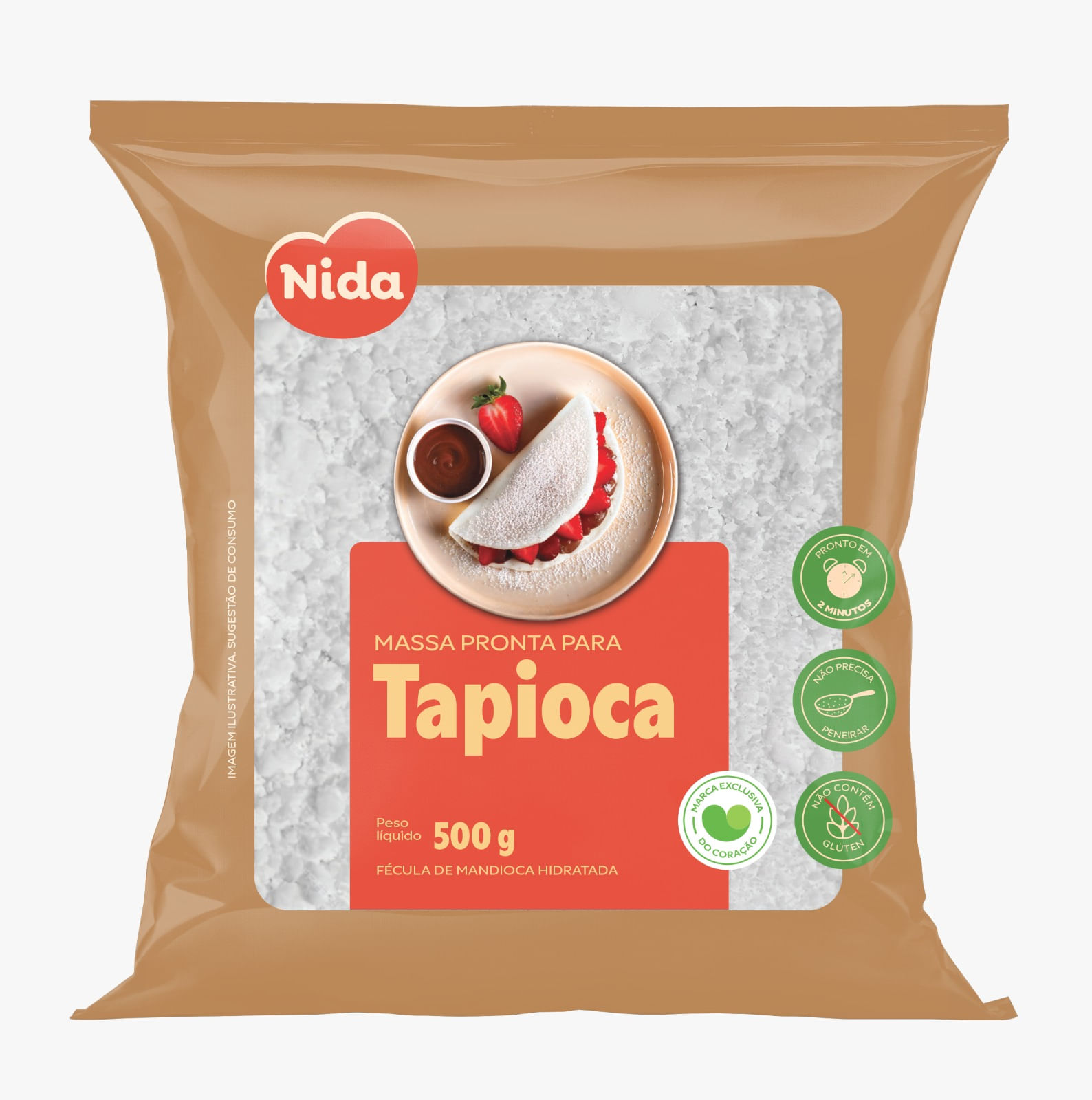 Massa para Tapioca Nida 500g